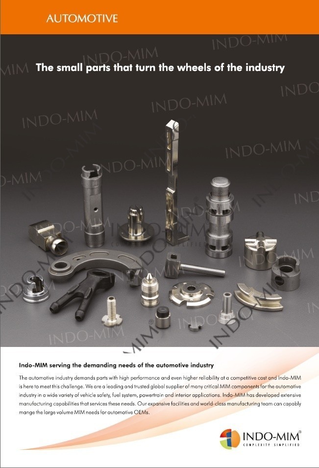Downloads - Metal Injection Molding - MIM - Indo-MIM®